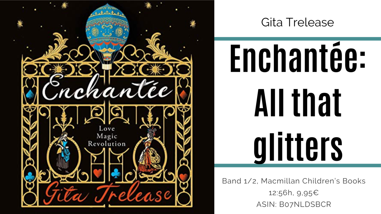 [Audio Book] Enchantée/All that Glitters by Gita Trelease