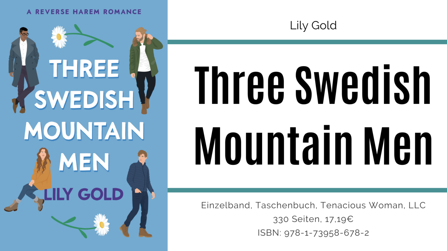 [Review] Three Swedish Mountain Men by Lilly Gold