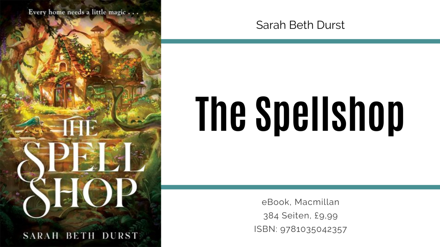 [Review] The Spellshop by Sarah Beth Durst